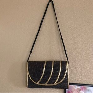 Bags | Vintage Woven Envelope Style Purse | Poshmark